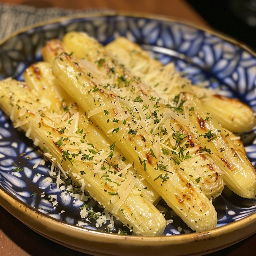 Asperges Rôties au Parmesan : Une Recette Simple et Savoureuse ...