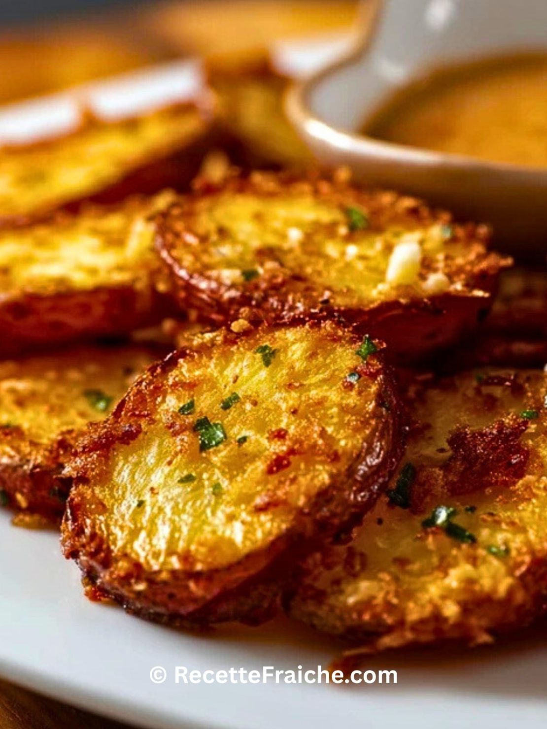 Pommes de terre rouges écrasées croustillantes – Recette Fraiche