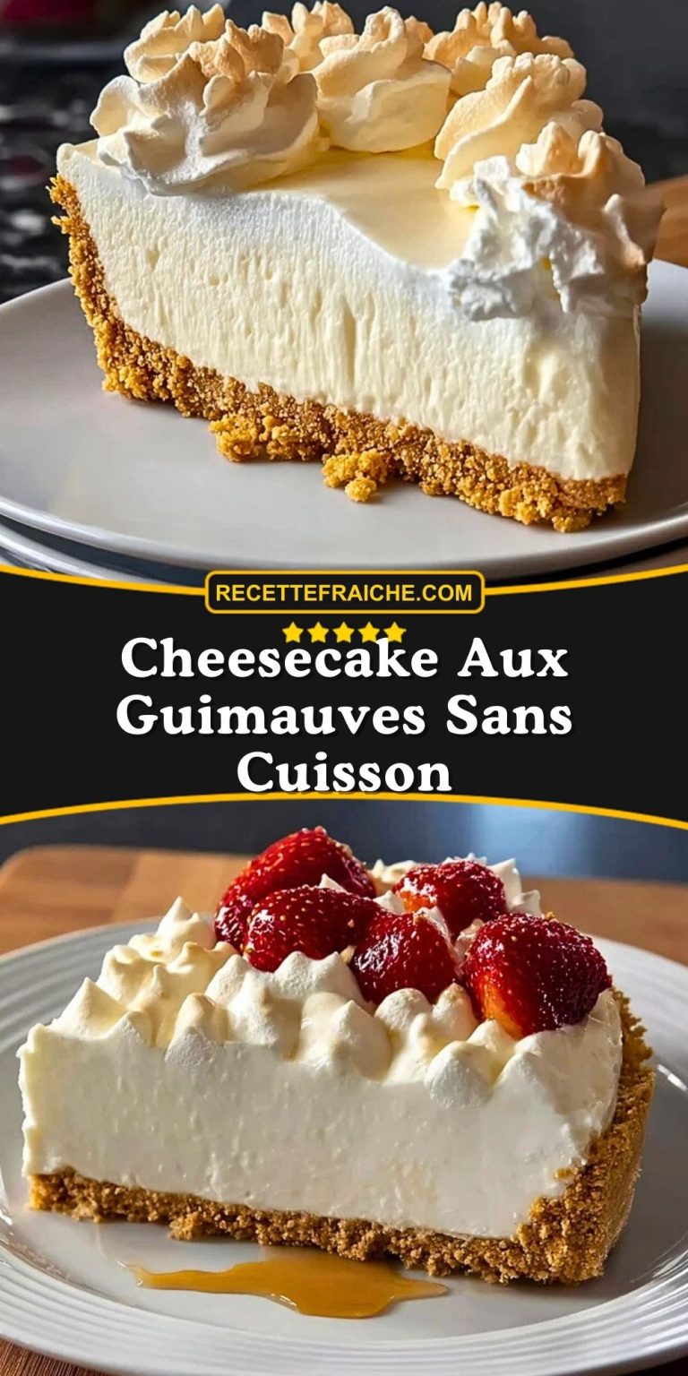 Cheesecake Aux Guimauves Sans Cuisson – Recette Fraiche