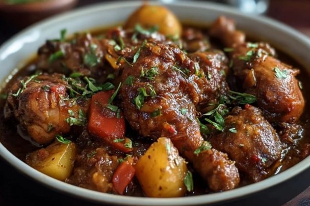 Poulet Brun Jamaïcain – Recette Fraiche